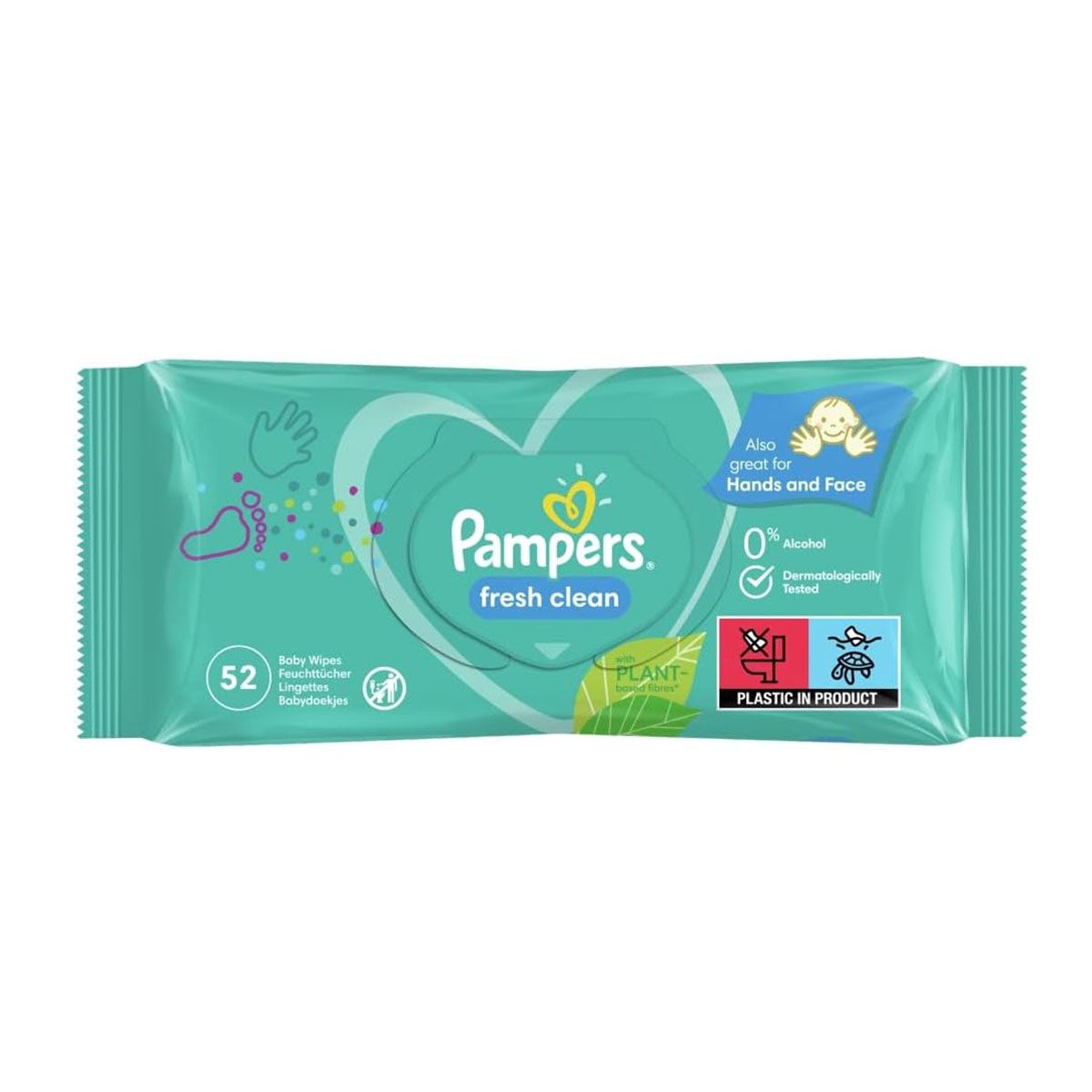 Pampers Fresh Clean Baby Wipes (52 Wipes) – Baby Shoppers BD