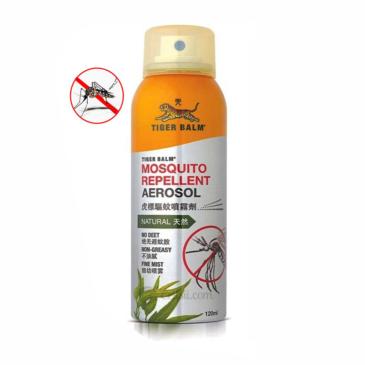 Tiger Balm Mosquito Repellent Aerosol Spray 120ml – Baby Shoppers BD